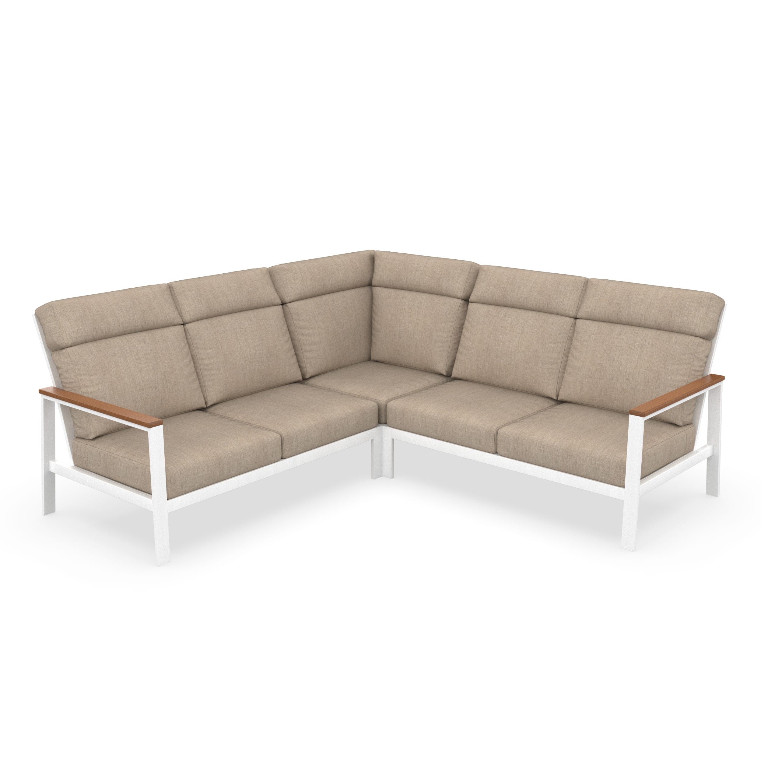 Ashford 3-Piece Patio Sectional Set | Modern Outdoor Seating | PatioHQ