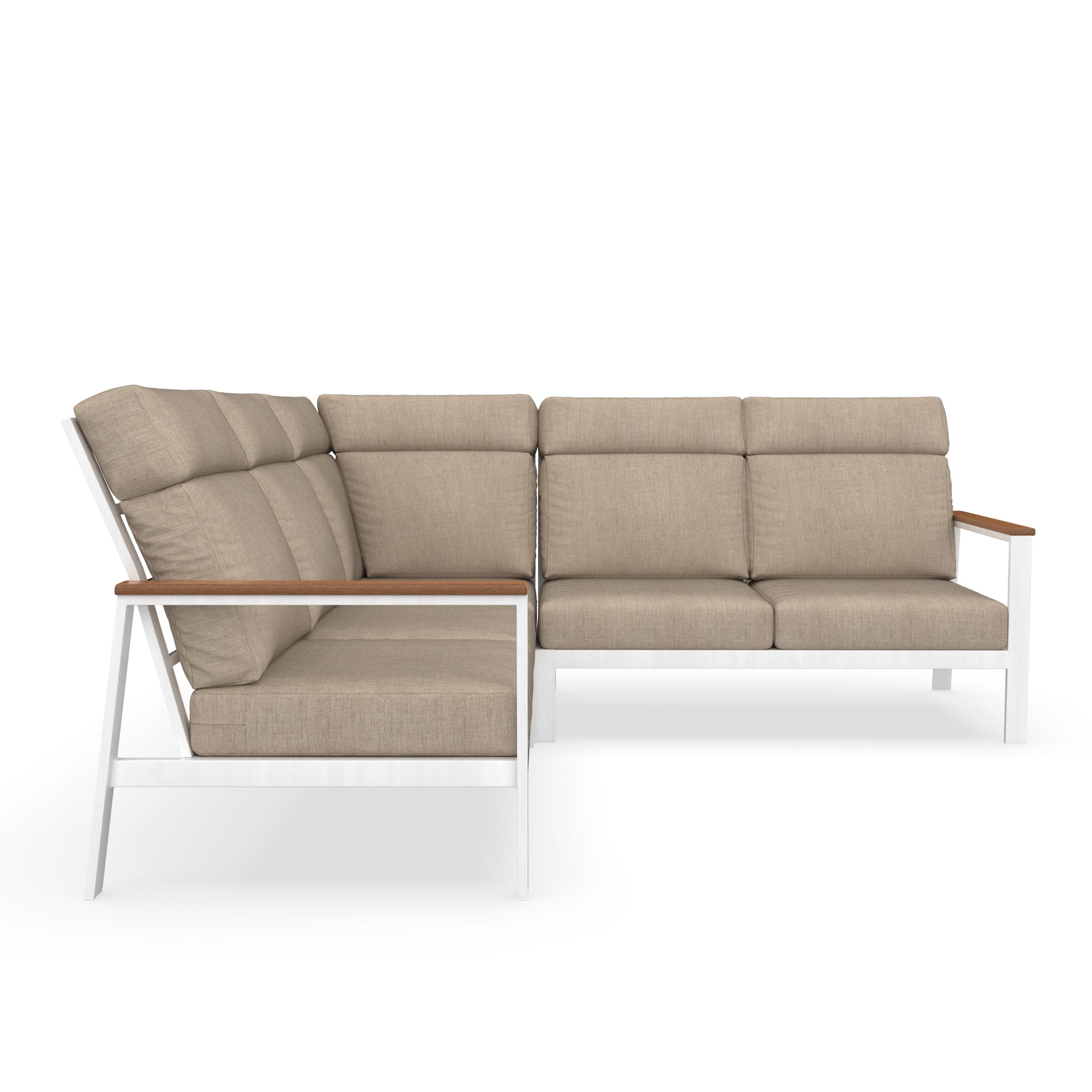 Ashford 3-Piece Patio Sectional Set | Modern Outdoor Seating | PatioHQ