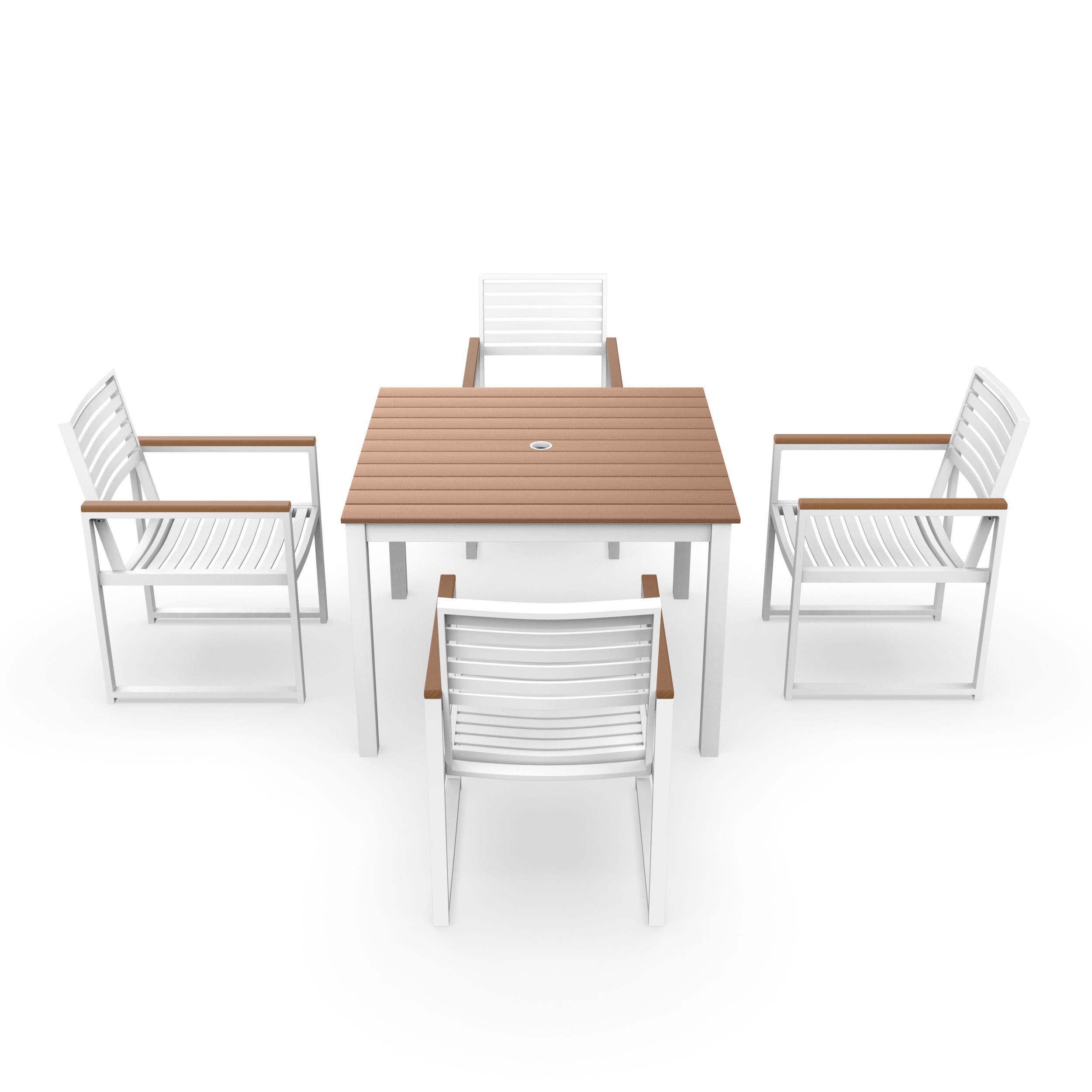 Brighton 4-Seater Patio Dining Set – Modern Outdoor Dining | PatioHQ