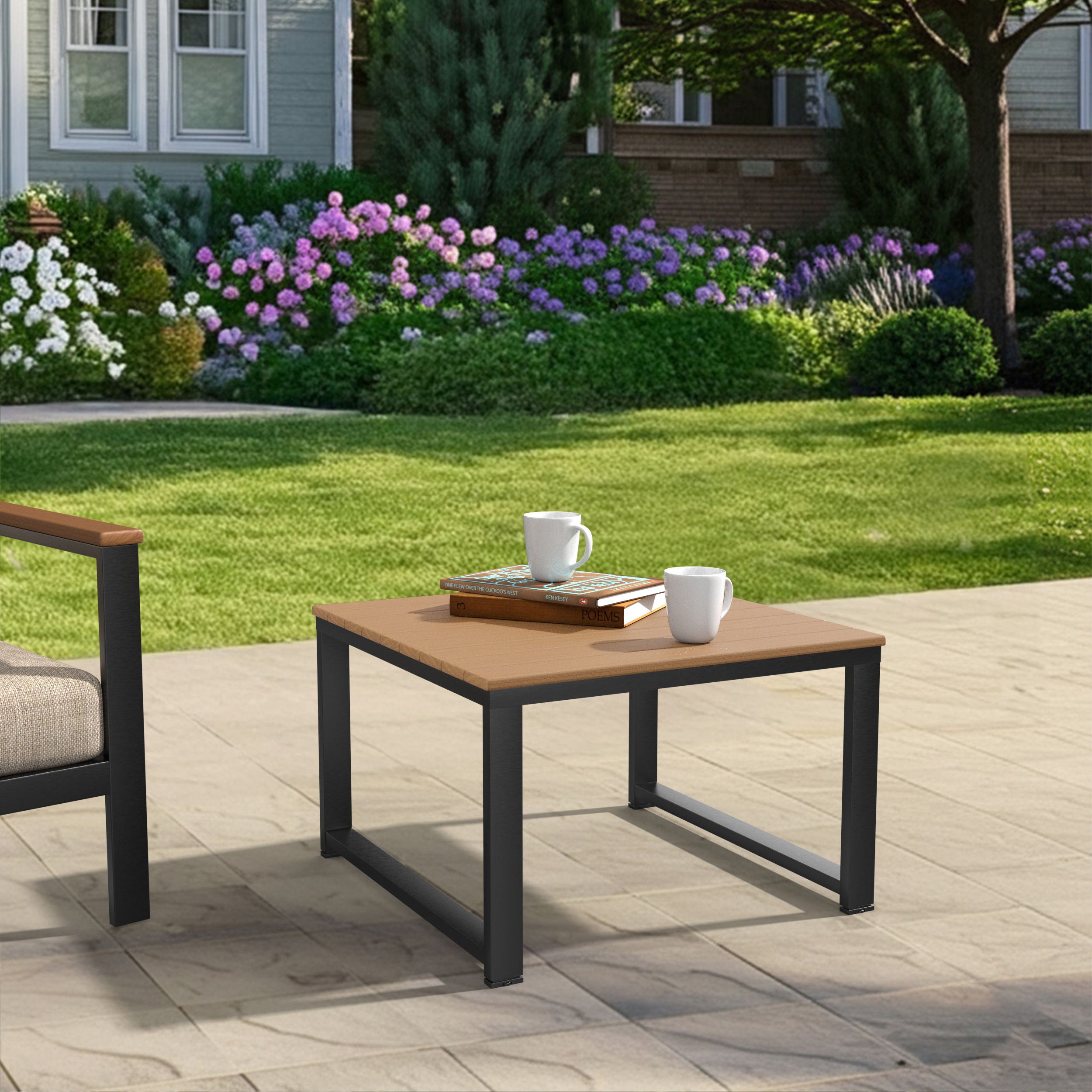 Hanover Patio Corner Table | PatioHQ