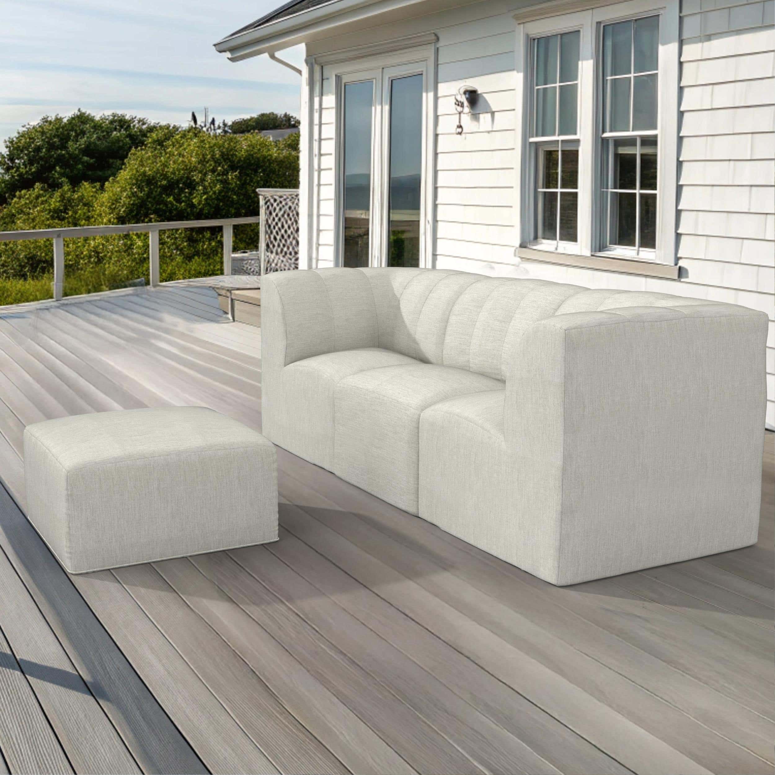 Murano Patio Sectional 90-Degree Corner Chair – Stylish Outdoor Comfort ...