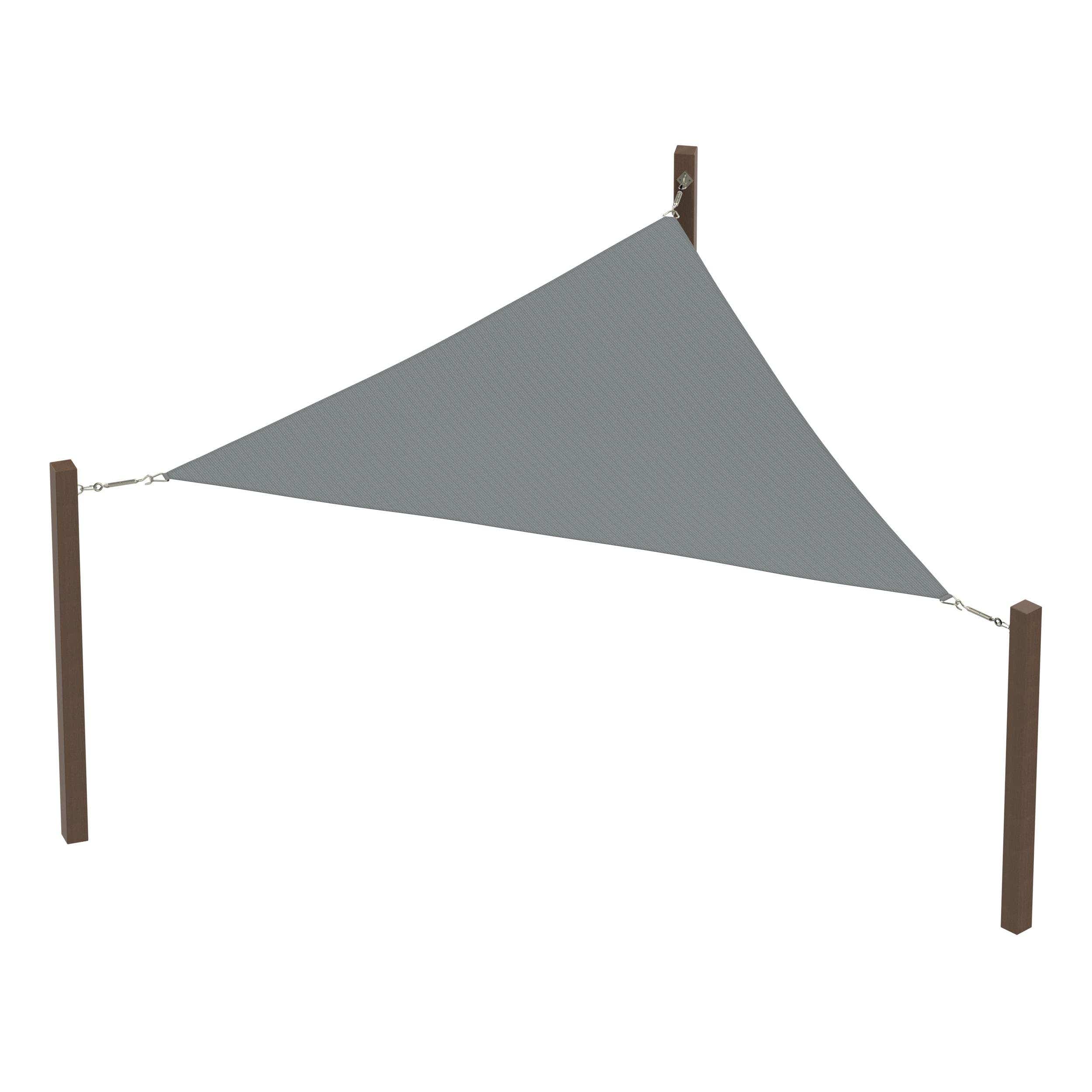 Durable 3-Sided Sun Shade Sail – UV Protection for Patios & Outdoor ...
