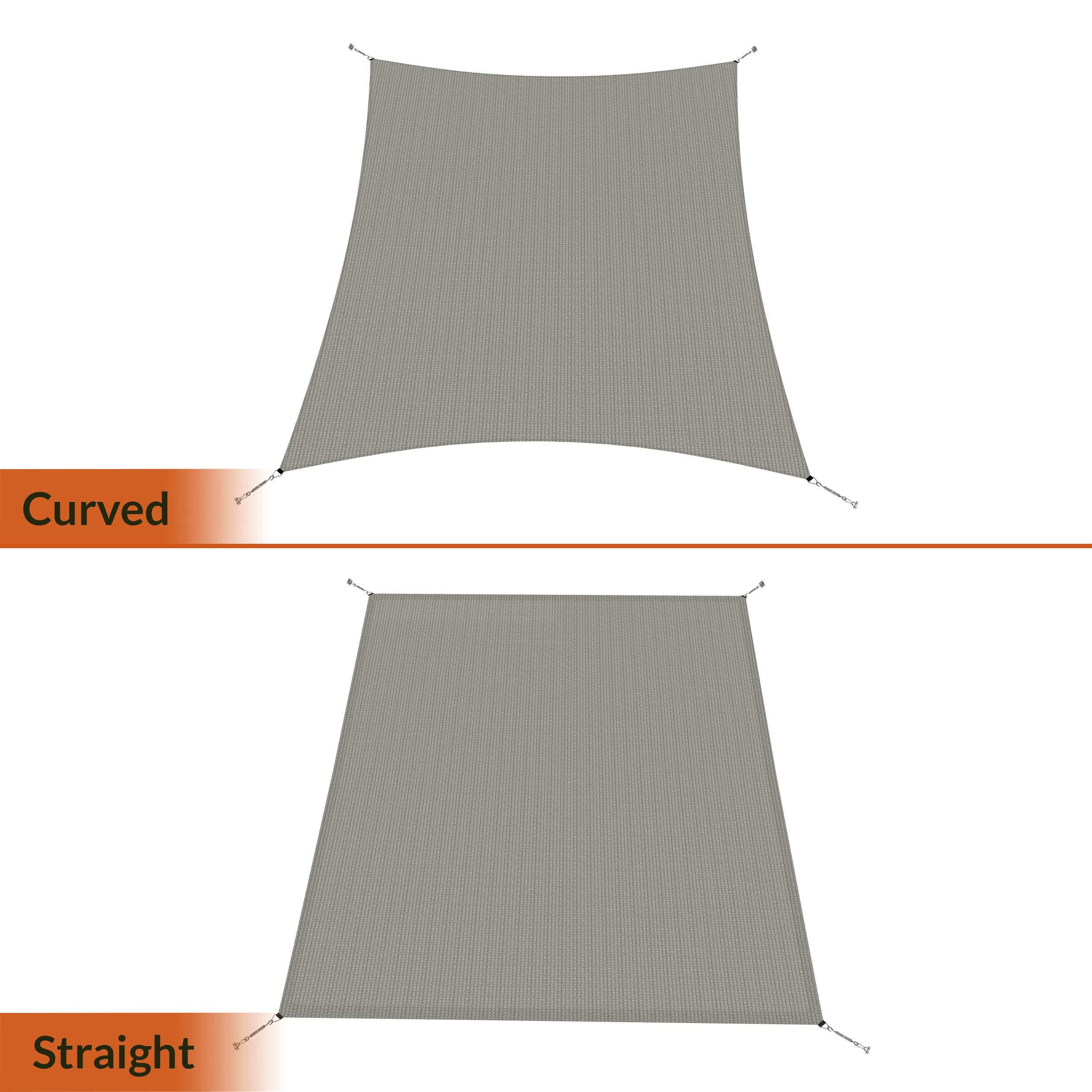 4-Sided Sun Shade Sail for Outdoor Protection – Stylish & UV Resistant ...