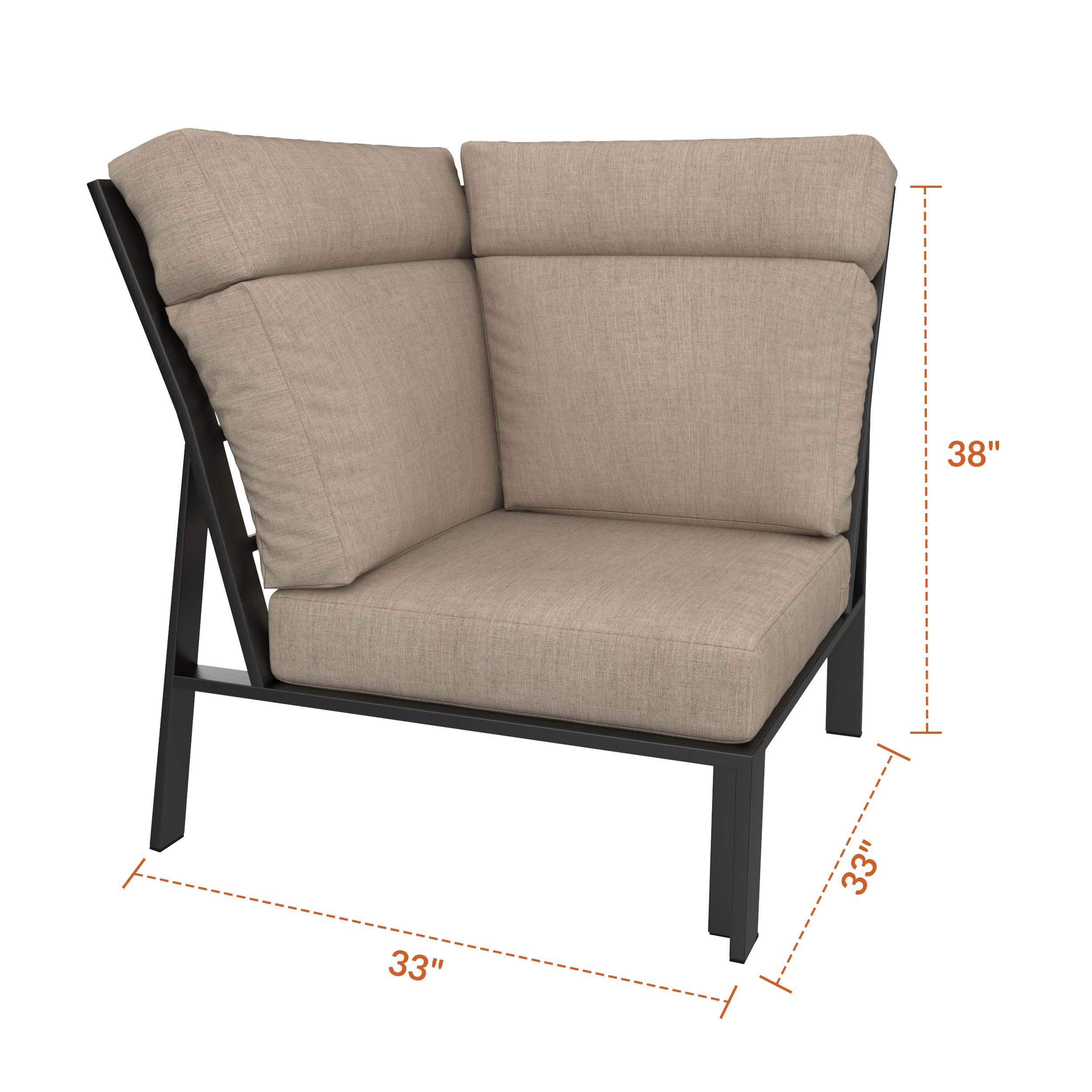 Windsor Corner Chair | Modular, Weatherproof & Stylish | PatioHQ