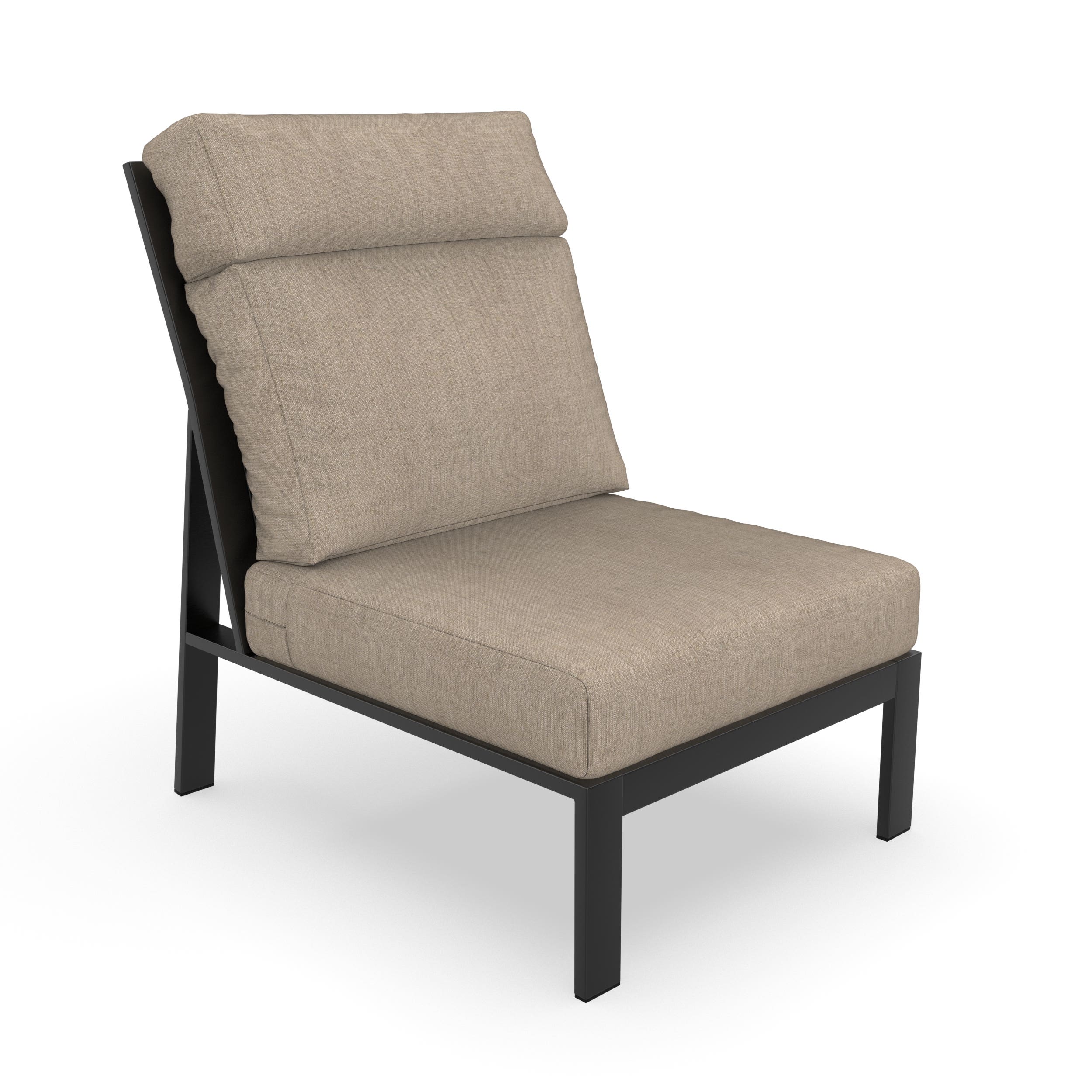 Windsor Patio Sectional Middle Chair | Modular Outdoor Seating | PatioHQ