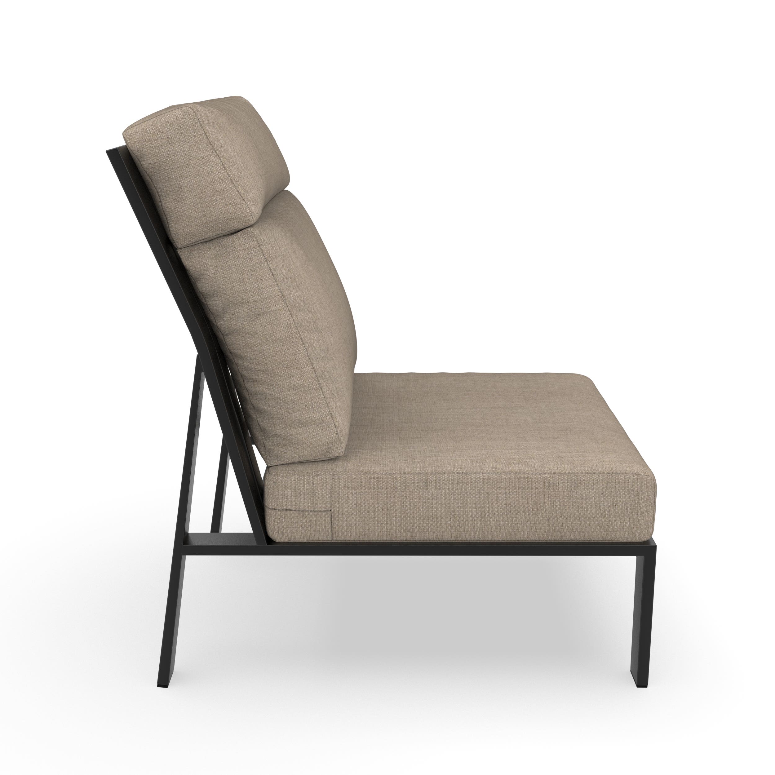 Windsor Patio Sectional Middle Chair | Modular Outdoor Seating | PatioHQ