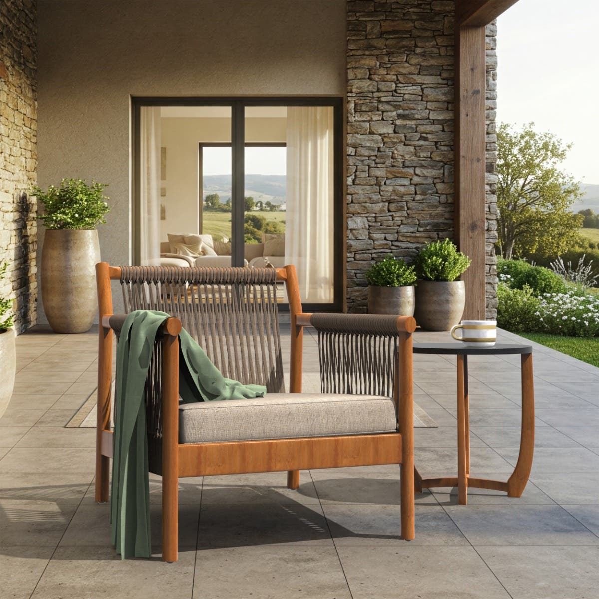 Custom Square & Rectangle Cushions – Weather-Resistant & Stylish | PatioHQ