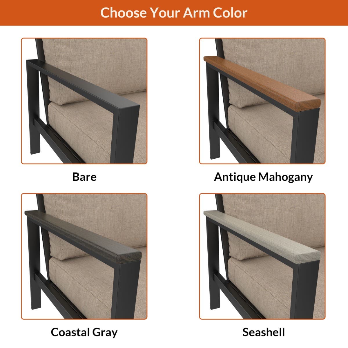 Hanover Patio Loveseat – Cozy Outdoor Seating for Two | PatioHQ