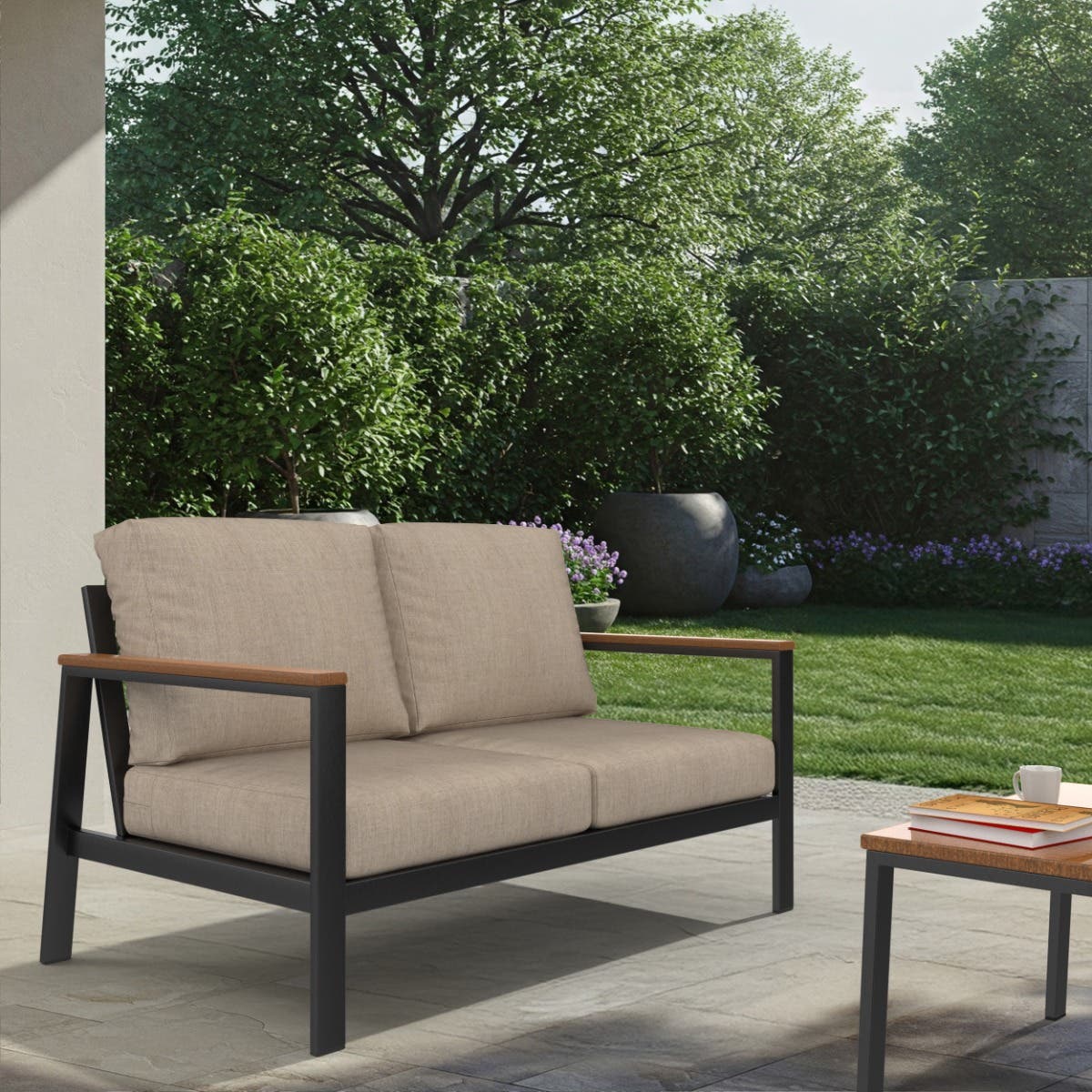 Hanover Patio Loveseat – Cozy Outdoor Seating for Two | PatioHQ