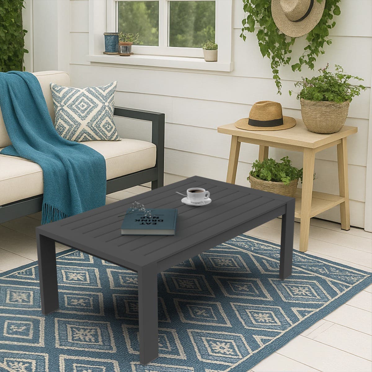 St. Croix Patio Coffee Table for Modern Outdoor Spaces | PatioHQ