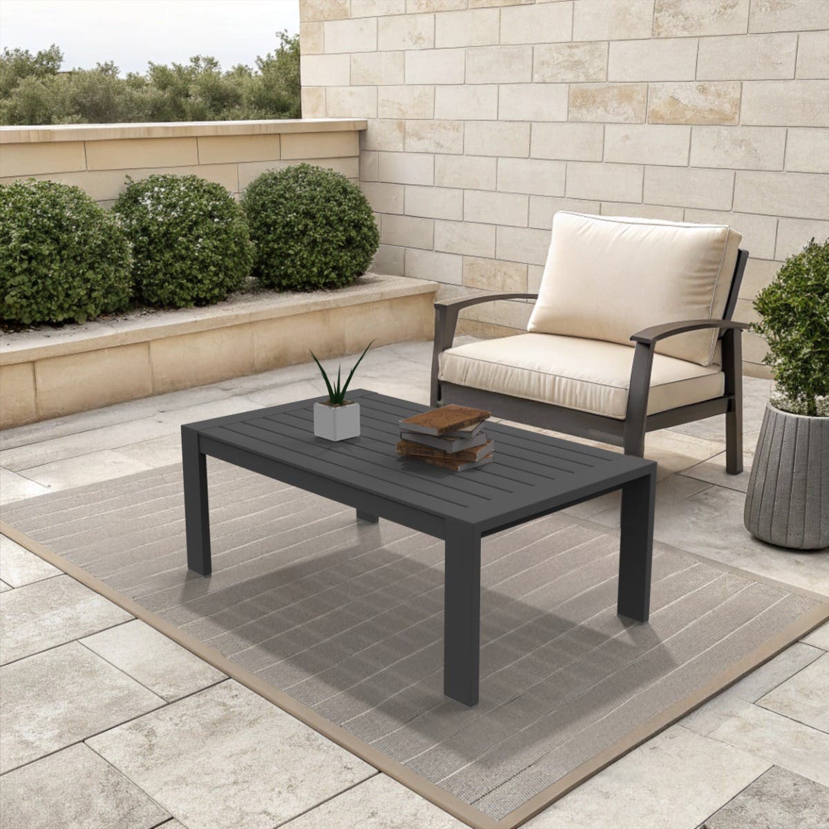 St. Croix Patio Coffee Table for Modern Outdoor Spaces | PatioHQ