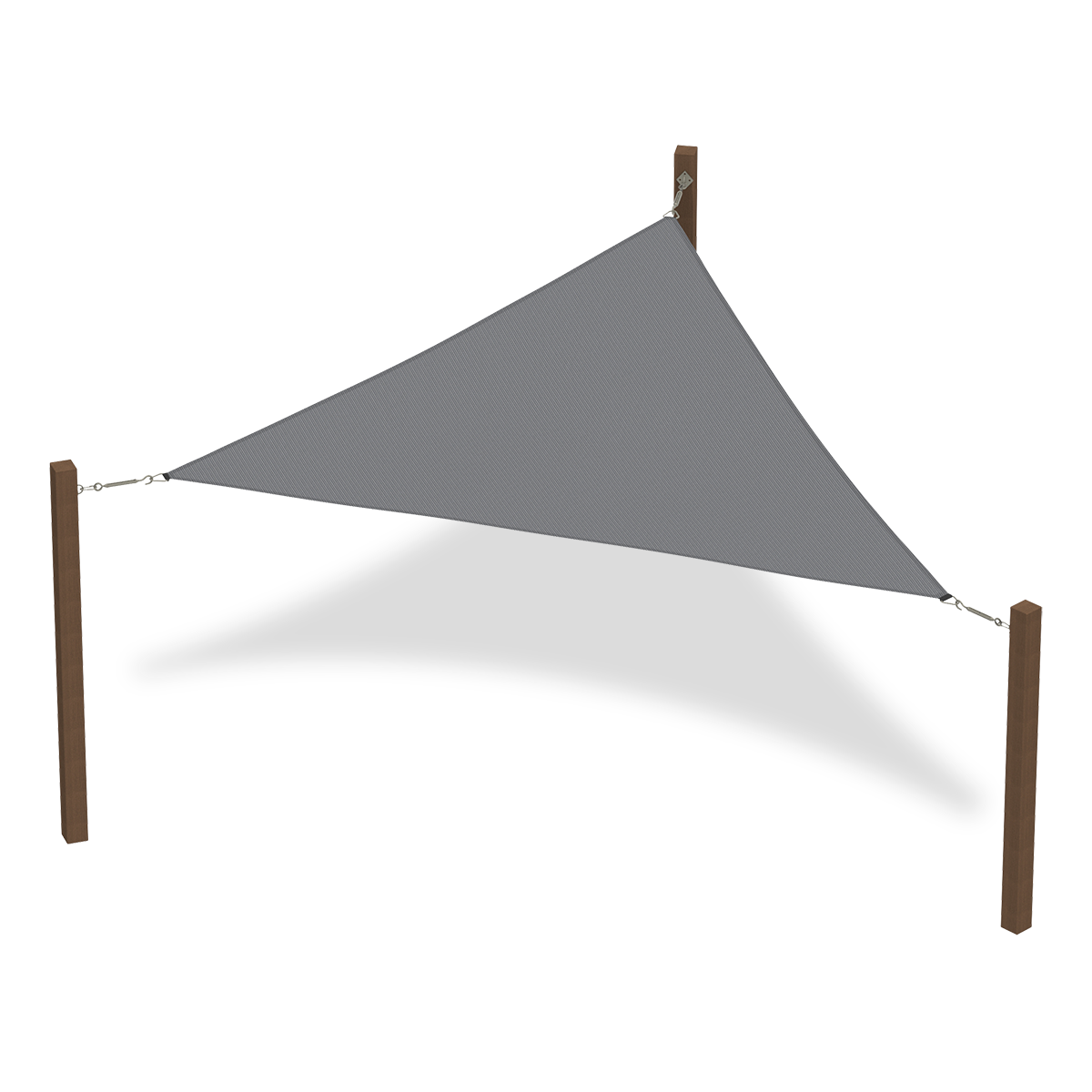 Durable 3-Sided Sun Shade Sail – UV Protection for Patios & Outdoor ...