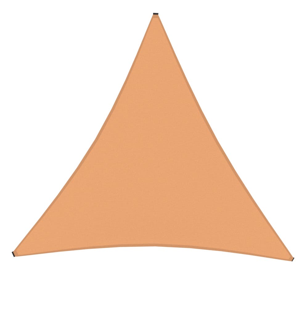 Durable 3-Sided Sun Shade Sail – UV Protection for Patios & Outdoor ...