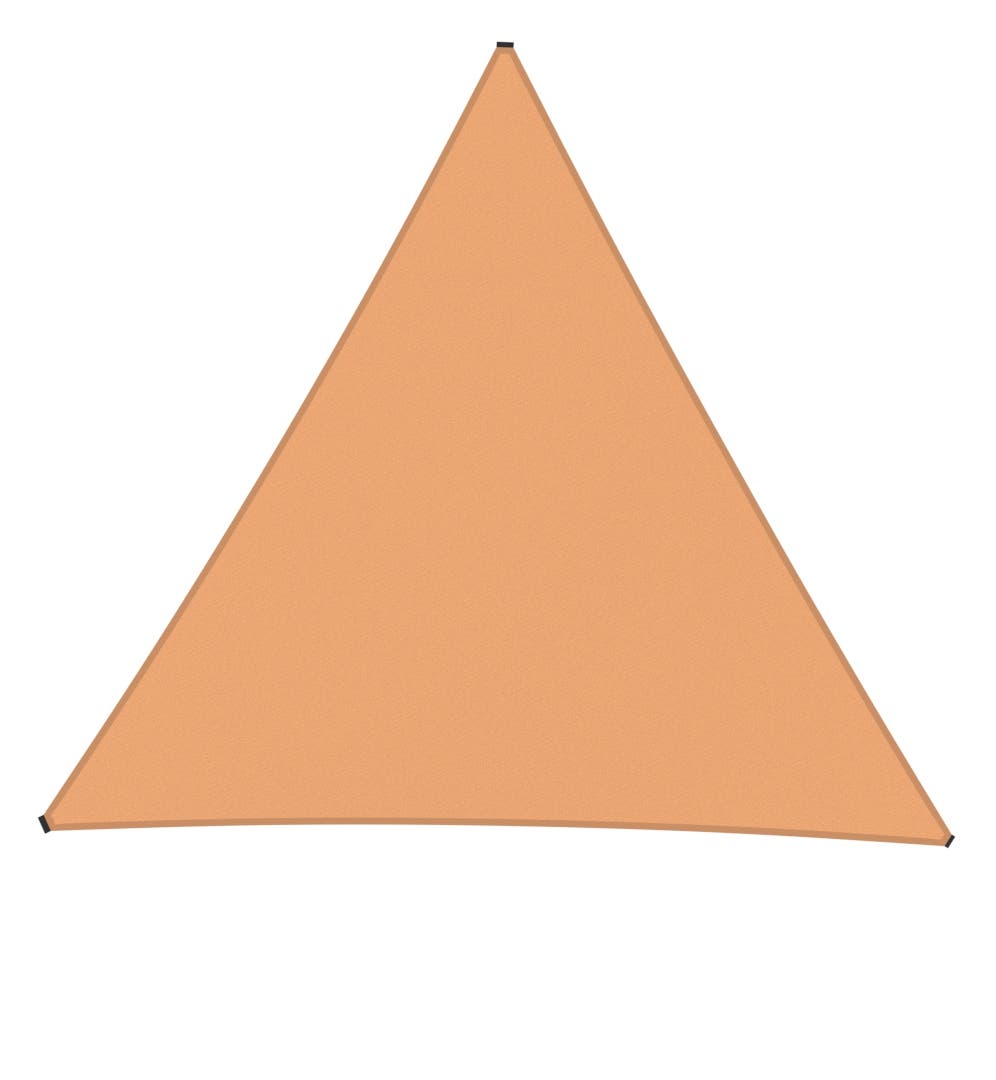 Durable 3-Sided Sun Shade Sail – UV Protection for Patios & Outdoor ...